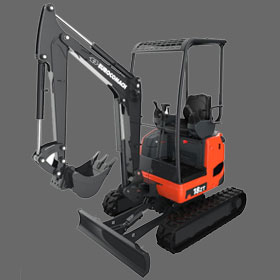 Eurocomach Mini-und Midibagger – Kunik Baumaschinen