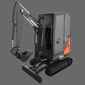 Eurocomach Mini-und Midibagger – Kunik Baumaschinen